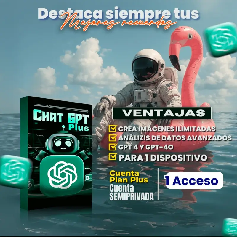 Chat GPT - Plus (Cuenta) | Peruvian Play